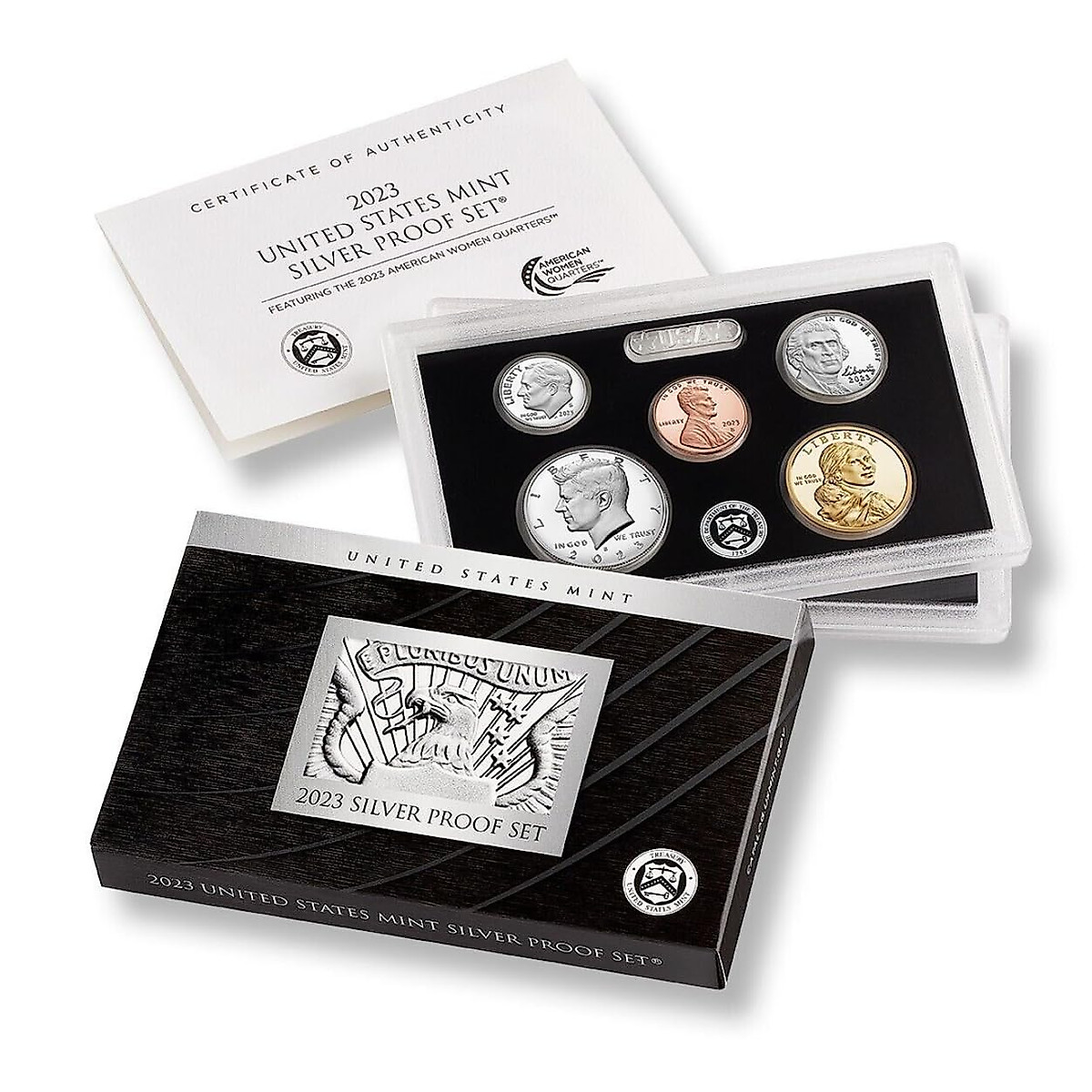 2023 S 2023-S US Mint Silver Proof Set of (10) Pieces 23RH Deep Cameo Proofs Collection US Mint Proof