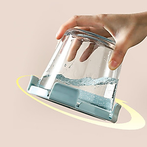 binsakao Glass Food Storage Containers, 21 oz Glass Soup Containers with Lids, Meal Prep Container Glass Bowls, Freezer, Microwave and Dishwasher Safe - Pack of 4 (Clear)