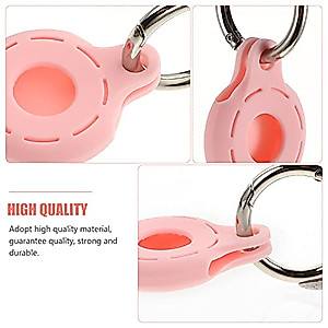 Hemobllo Lids 2PCS Anti- Scratch Cover Silicone Lint Shell Compatible for AirTag Covers