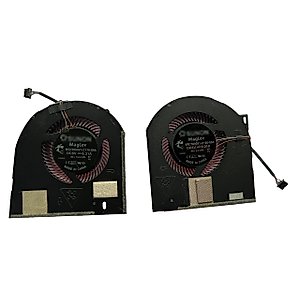 Fan for Dell Precision 7530 CPU Gpu Cooling Fan Dual Fan PR6WV 1209N CN-0PR6WV CN-01209N