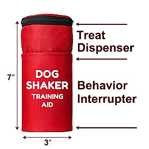 Shaker Can for Dogs, Stop Barking, Shake Trainer For Dogs, Dog Training Bark Silencer, Pennies, Coins, Pet Corrector, Barking Deterrent, Dog Training & Behavior Aids, Anti Bark Control, No Shock
