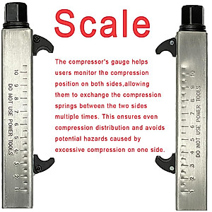ORXPLUS Tools Motorcycle/Bike Coil Spring Shock Compressor