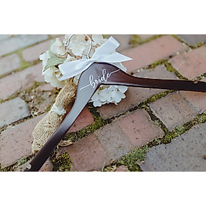 Wedding Hanger, Bride Hanger, Bridal Wedding Gift, Decal