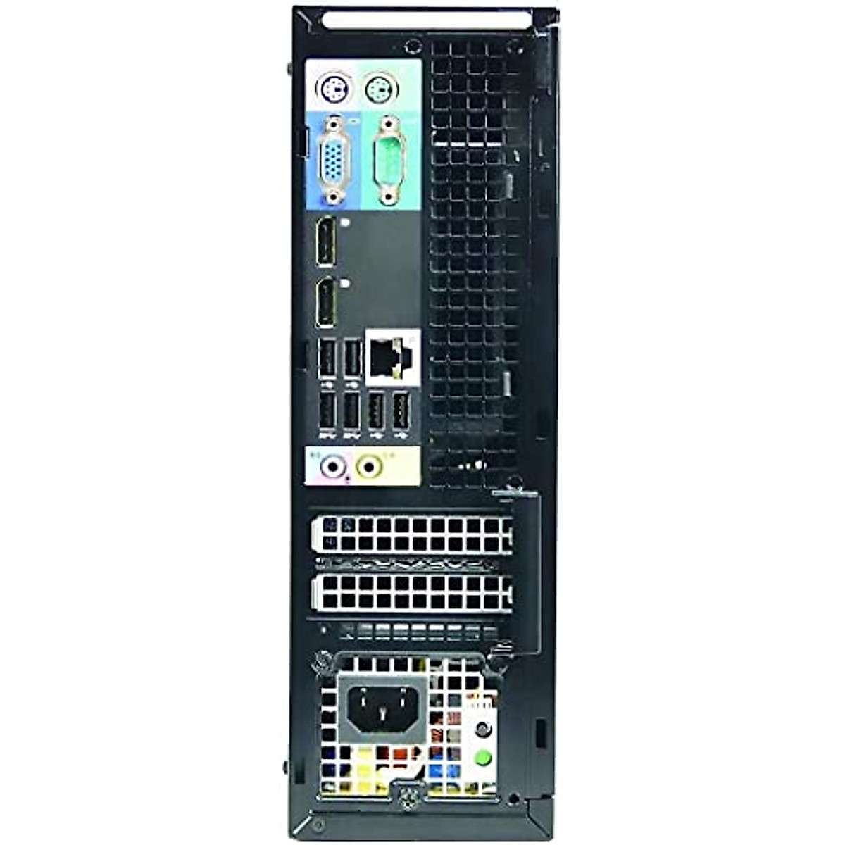 Dell Optiplex 7010 PC, 2 x 24 FHD Dell Monitors, Wireless Keyboard and, WiFi, i5, 8GB, 480GB SSD Storage, Windows 10 (Renewed)