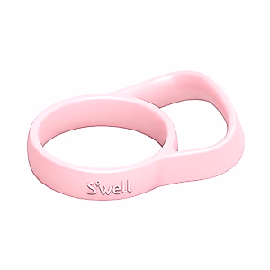 S'well Traveler Handle, Pink Topaz - On The Go Accessory for Your Bottle - Innovative Design and Flexible Grip Crafted from BPA-Free Soft Silicone