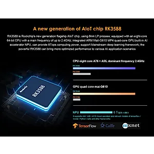 youyeetoo ITX-3588J Mini-ITX 8K AI Mainboard 16GB RAM 128GB EMMC HDMI2.1 DP POE Power Android 12 Ubuntu