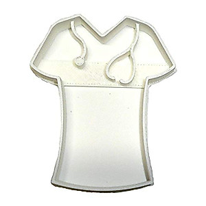 NURSE SCRUBS NURSES SHIRT DOCTOR MEDICAL PROFESSIONAL NURSING THEME COOKIE CUTTER MADE IN USA PR2180