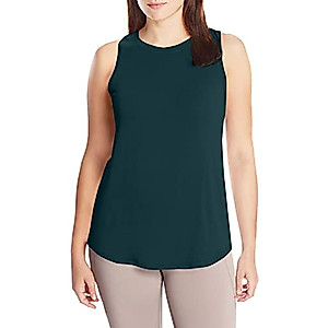 C9 Champion womens Active Tank T Shirt, Juniper Blue, Medium US