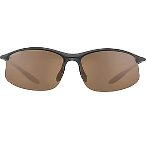 Serengeti Maestrale Sunglasses - Satin Black / Polar PhD Drivers