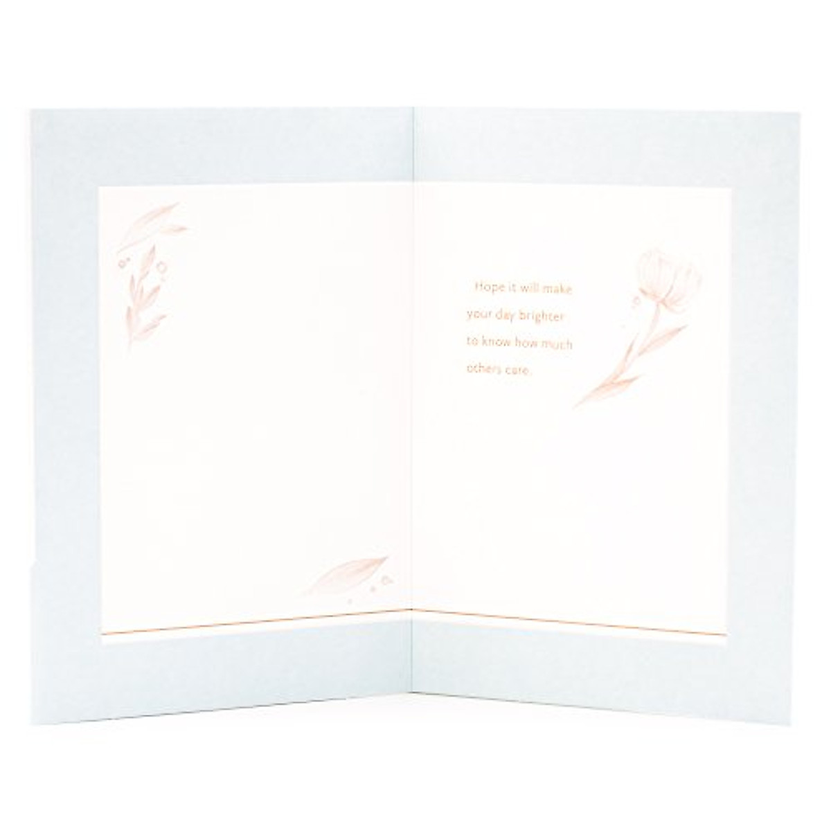 Hallmark Thinking of You Card (Brighten Your Day Flower Pattern)