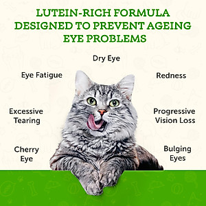 Animal Essentials Eye Defense for Dogs & Cats - Eye Support, Ocular Health, Lutein-Rich Formula, Herbal Blend, Bilberry, Calendula - 1 Fl Oz
