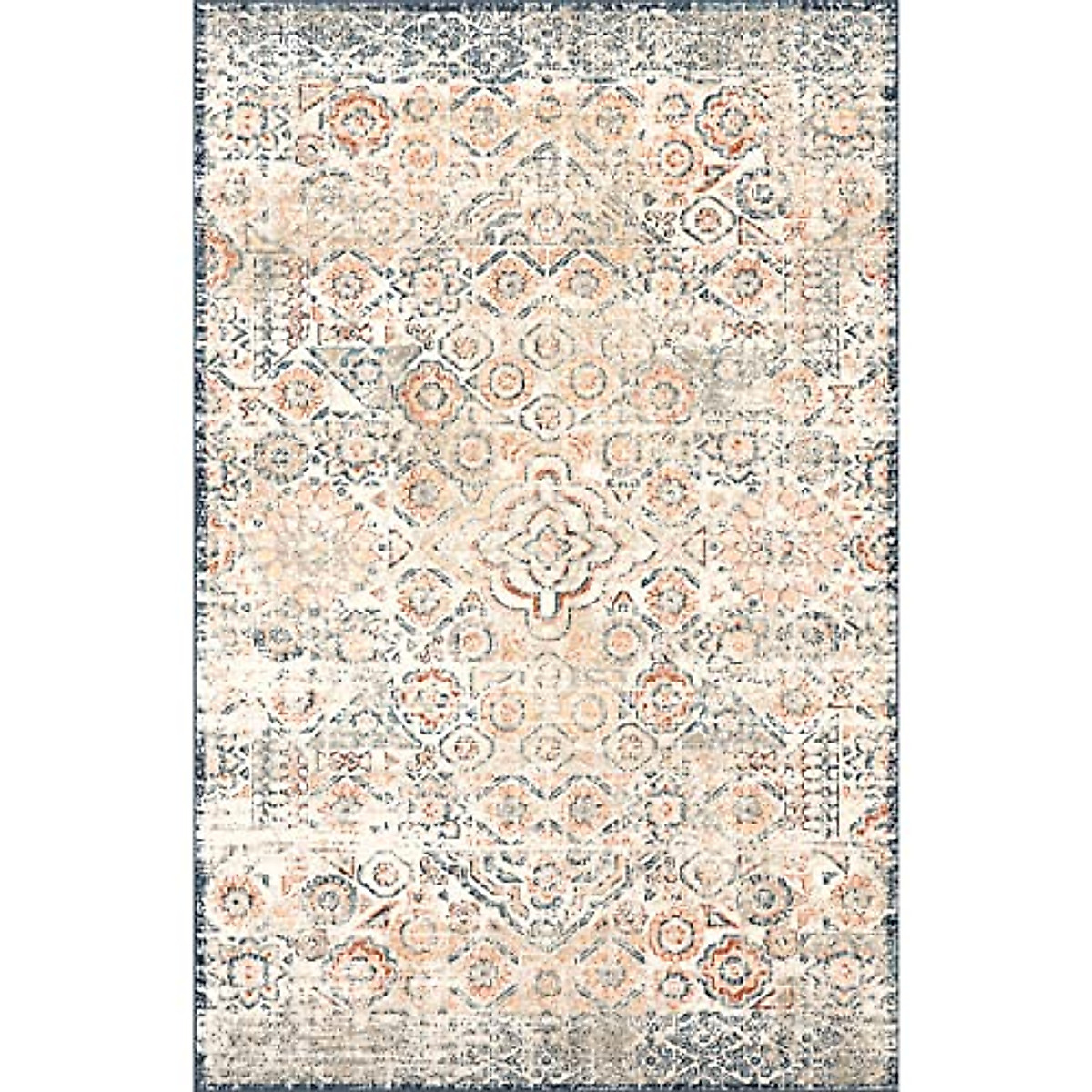 nuLOOM Theresia Vintage Floral Area Rug, 5' x 8', Beige