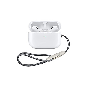 Lanyard Compatible with AirPods Pro 2, New Earbuds Lanyard Wireless Bluetooth Headphones Cover Anti-Drop Rope Lanyard Suitable for AirPods Pro 2 (Gray)