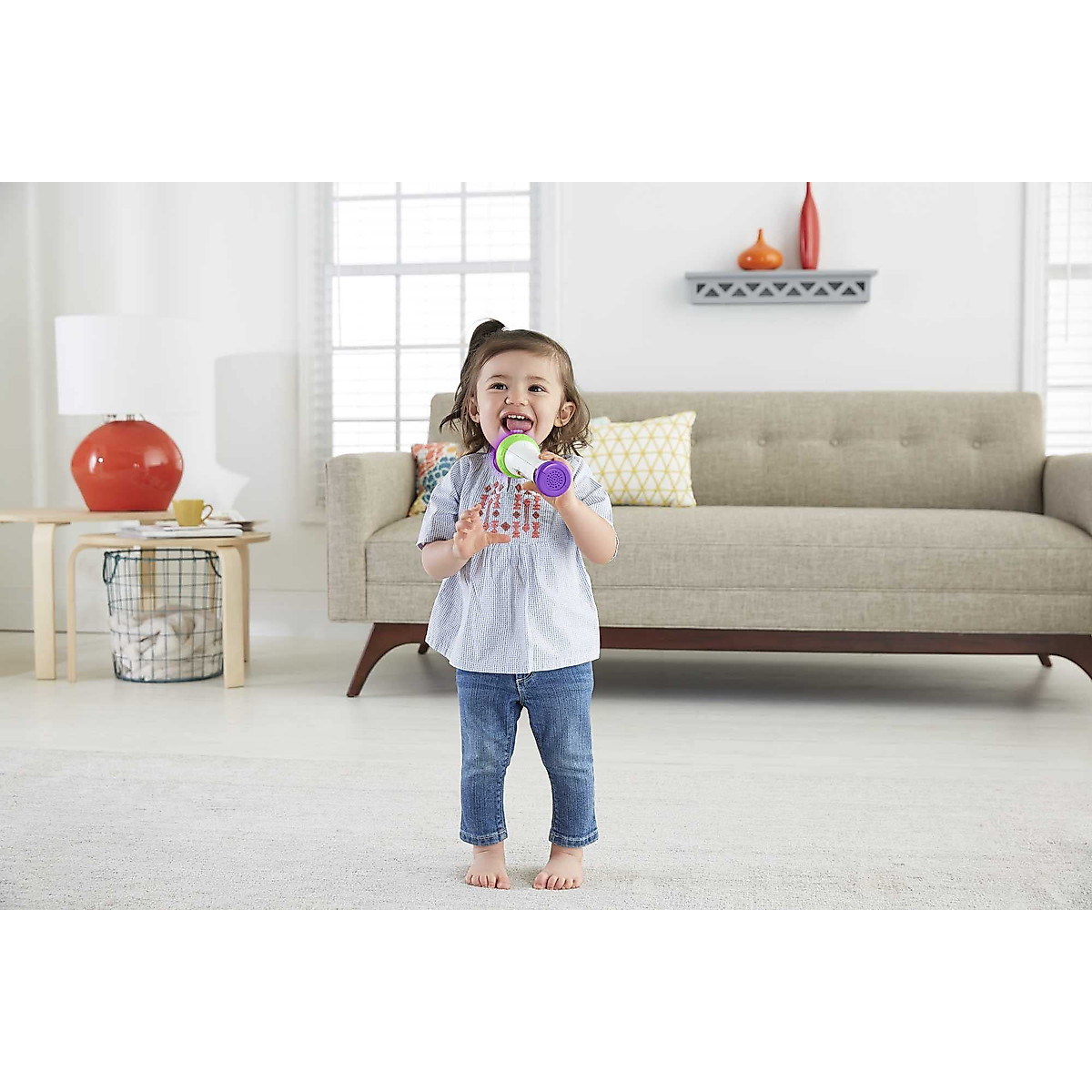 Fisher-Price Laugh & Learn Rock & Record Microphone