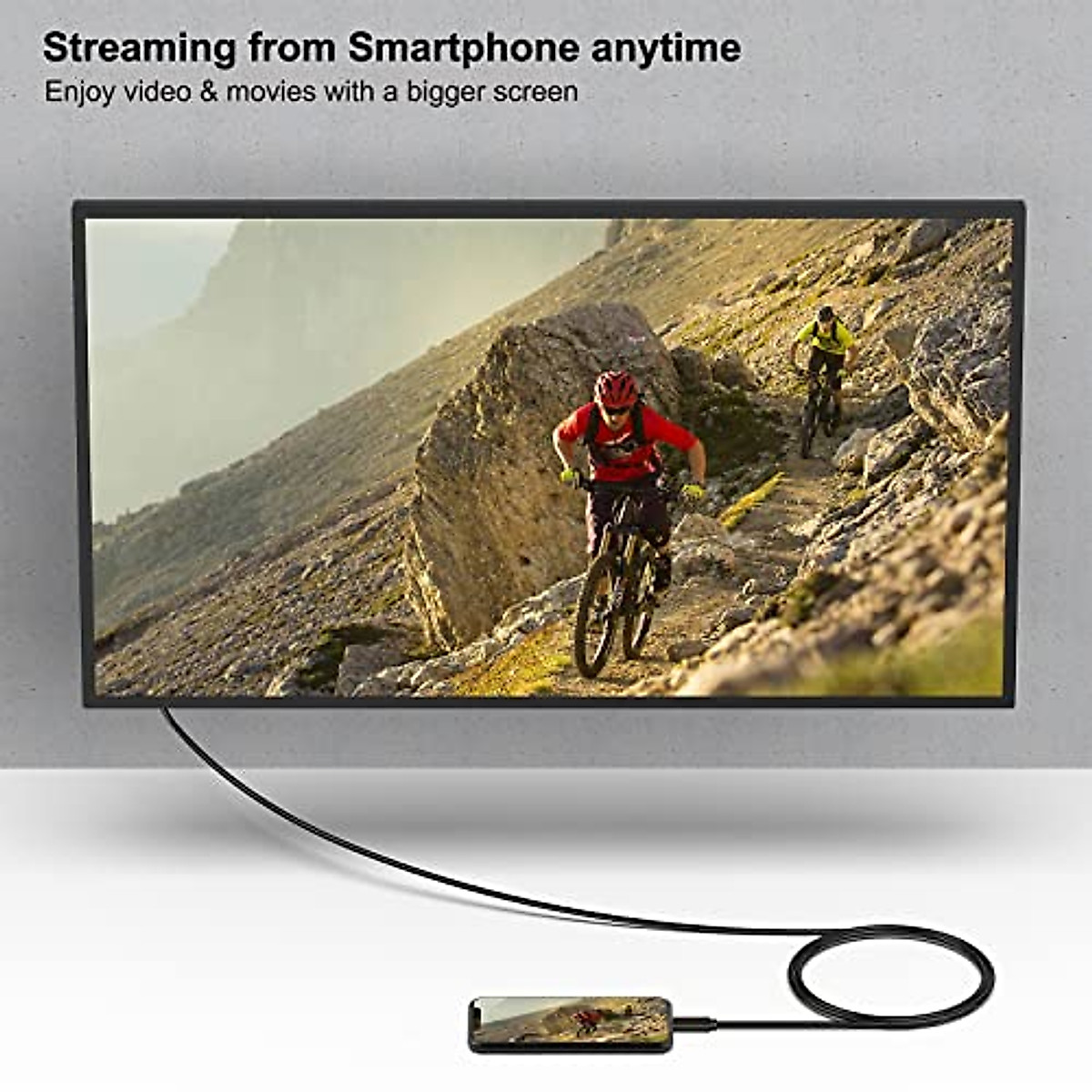 USB C to DVI Cable, Benfei USB Type-C to DVI Cable [Thunderbolt 3] Compatible for MacBook Pro 2019/2018/2017, Samsung Galaxy S9/S8, Surface Book 2, Dell XPS 13/15, Pixelbook and More - 6 Feet