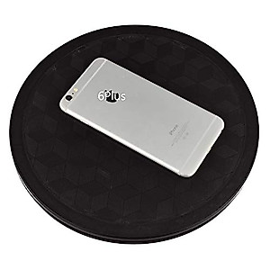 SAMYO Heavy Duty 360°Rotating Swivel Steel Ball Bearings Stand for Big Screen Tv Monitor Crafts Projects Showcase Turntable Organizer Lazy Susan -10 Inches