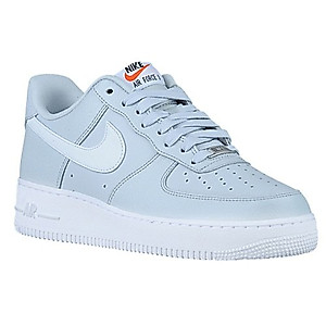 Nike Men's Air Force 1 Basketball Shoes Pure Platinum/White 8
