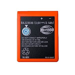 NOOKK HBC Remote Control Rechargeable Battery BA223030 3.6V 2100mAh for Crane Remote Control