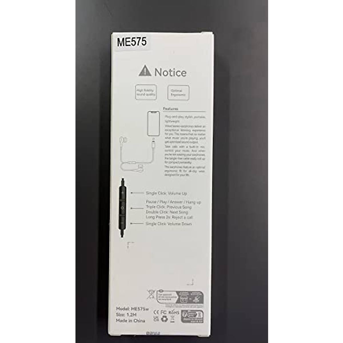 Guguearth Lightning Headphones for iPhone,MFi Certified in-Ear Lightning Earphones for iPhone,Magnetic Earbuds for iPhone with Mic Controller Compatible with iPhone 14 13 12 11Pro Max XR 8 7 (Black)