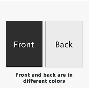 Somime 12 Pack Backing Boards Only - 8x10 Uncut Black Mats Matboards, Acid Free Backerboards, Ideal for Photos/Pictures/Prints/Frames/Arts