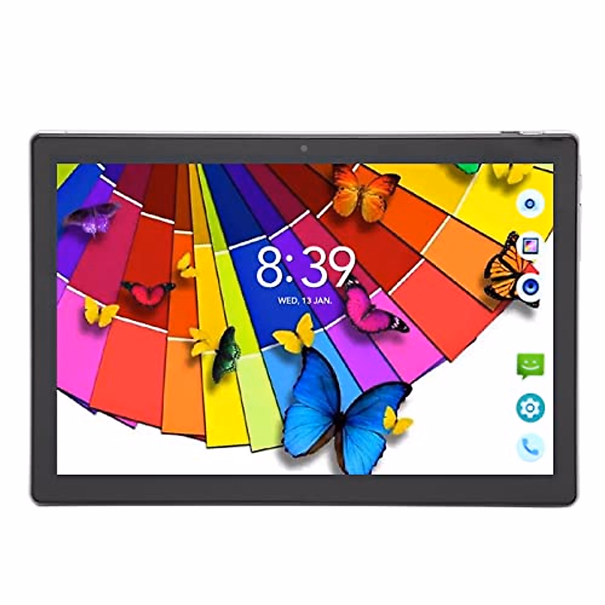 DAUZ Office Tablet, Tablet PC 8GB RAM 128GB ROM 8800mAh with Keyboard Mouse for School (Silver)