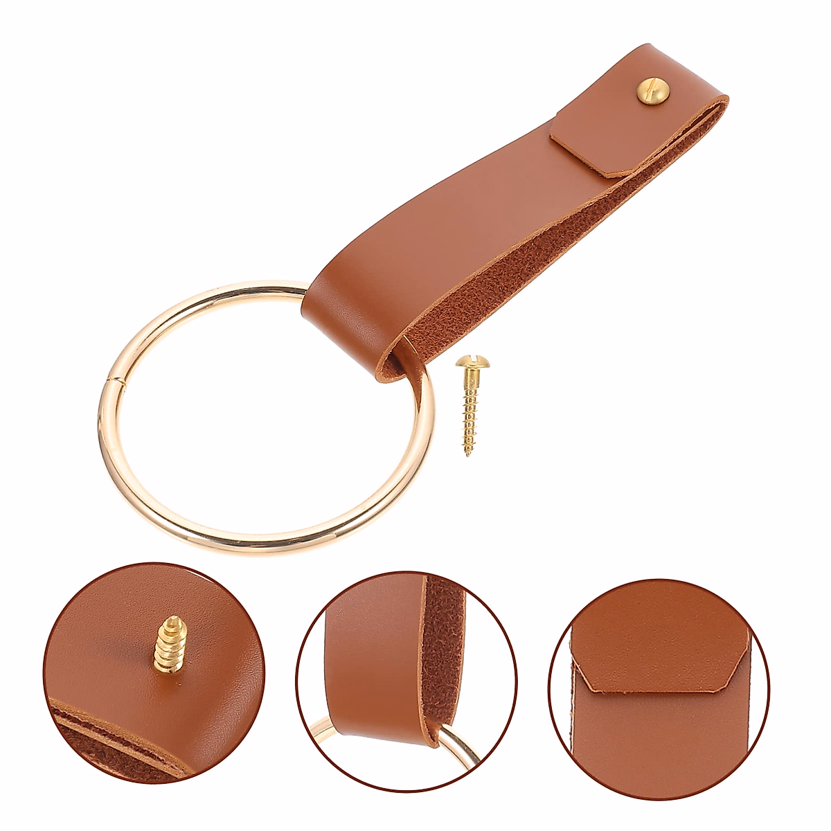 Towel Ring Kitchen Accessories Towel Stand Towel Hanger Towel Storage Ring Durable Towel Stand Home Decor Home Supplies Pu Towel Holder Bathroom Accessories Housewarming