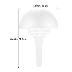 KESYOO 2 Sets Bouquet Material Bridal Bouquets for Bride Boquette Holders Wedding Bouquet Holder Bouquet of Flowers Wedding Foams Bouquet Holders White Cascade Plastic Wedding Flowers