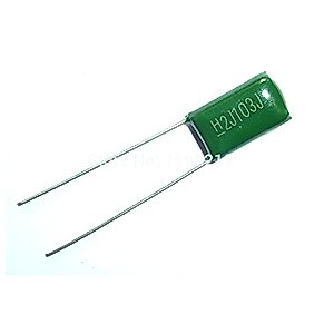 10pcs Mylar Film Capacitor 630V 2J103J 0.01uF 10nF 2J103 5% Polyester Film Capacitor
