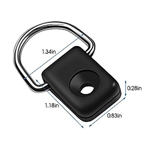 Health Gear Kayak D Ring, 10pcs Boat Canoe D Ring with Screw Kit, Security Deck Loop Mounting Tie Down Kit for Fishing Rigging Sailing Camping Accessories
