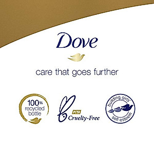 Dove Nourishing Hand Sanitizer 99.99% Effective Against Germs Shea Butter and Warm Vanilla Antibacterial Gel with 61% Alcohol and Lasting Moisturization For Up to 8 Hours, 8 Fl Oz (Pack of 4)