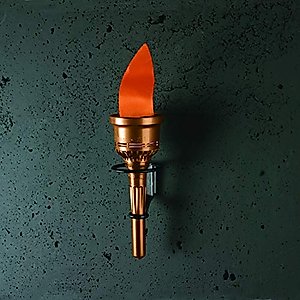 Fun Express Flame Light Bulbs Outdoor / Indoor - Create A Castle-Worthy Atmosphere with Fire Light Bulb Torch - No Fuss, No Fire, Unleash Your Inner Dragon Slayer with Flame Bulbs Flickering Torch