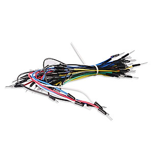 DORHEA 130pcs Solderless Flexible Breadboard Jumper Wires Cable Male to Male Compatible with Arduino Breadboard and Circuit Board (2 Pack)