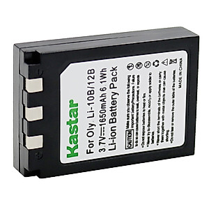 Kastar Compatible 2 Pack Battery for Olympus Camedia C-50 C-60 C-70 C-760 C-765 C765 Camera and Olympus LI-10B LI-12B Battery