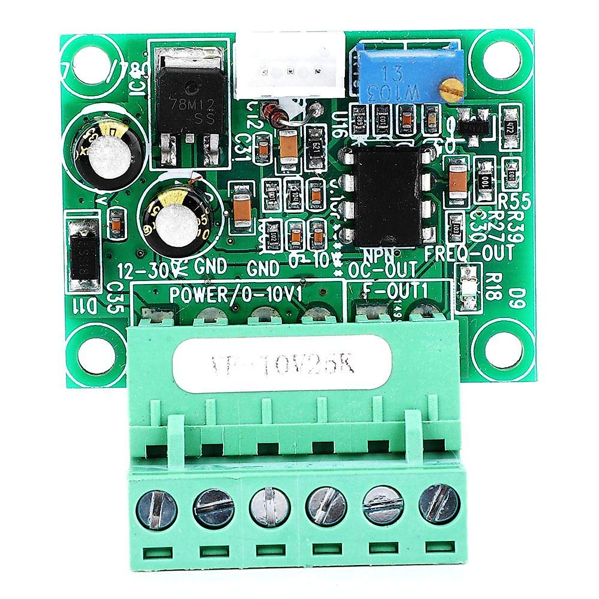 Voltage Frequency Converter Module 0-10V 0-25KHz PLC Industrial Control Panel PLC Electronic Component