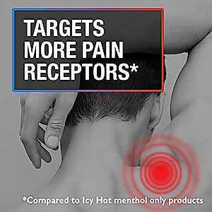 Icy Hot Max Strength Pain Relief Cream with Lidocaine Plus Menthol, 2.7 Ounces