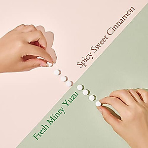 Tidalove Smile More Toothpaste Tablets with Fluoride, Anti-Cavity, Vegan, Zero Waste, Eco-Friendly, Travel Friendly, 1 Month Supply Refill (62 Tablets) (Fresh Minty Yuzu)