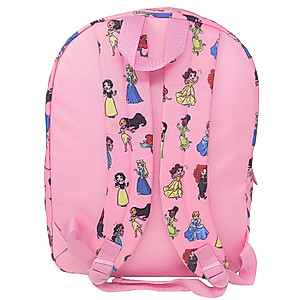 Disney Princess 16" Backpack Bag Belle Cinderella Tiana Jasmine Ariel Snow White