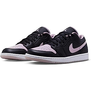 Air Jordan 1 Low SE Men's Shoes (Black/Iced Lilac-White, us_Footwear_Size_System, Adult, Men, Numeric, Medium, Numeric_11)
