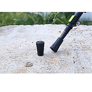 KEYPOWER Hiking Poles Collapsible Rubber Tips