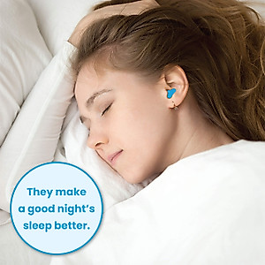 12 Pairs Soft Moldable Silicone Ear Plugs In 2 Convenient Travel Storage Boxes for Sleeping Swimming Snoring Music Concerts Construction Noise Cancelling Reduction Hearing Protection Earplugs 27dB