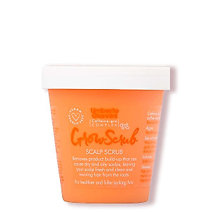 Umberto Giannini Grow Long Hair Growth Scrub Treatment - Vegan & Cruelty Free Grow Scrub Scalp Exfoliator with Caffeine-Gro Complex