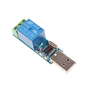 NOYITO 1-Channel USB Relay Module USB Intelligent Control Switch USB Switch (1-Channel USB)