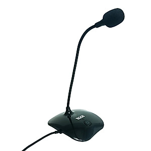 TKGOU USB Microphone for PC, Computer Microphone, PC Microphone with Mute Button & LED Indicator, Laptop Desktop Condenser Mic, Great for Podcast, Gaming, Streaming, Recording - Windows & Mac