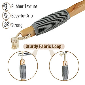 Slick- Lotion Applicator, 17 inch, Applicators for Your Back, Back Applicator Lotion, Certified Organic, Easy Reach Washable, Applicators, Self Tanner For All Skin Tone