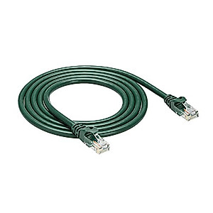 Amazon Basics 5-Pack RJ45 Cat 6 Ethernet Patch Cable, 10Gpbs High-Speed Cable, Gold-Plated, Snagless, 5 Foot, Multicolor