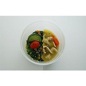 Vito's Famous Deli Container with Lid, 4 Ounce (Pack of 100)