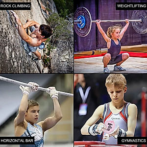 Inspirational Phrases Gym Chalk Ball for Gymnastics Weight Lifting Rock Climbing 2.3 oz Chalk in Refillable Sock Bag (Pink)