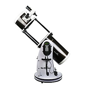 Sky Watcher Sky-Watcher Flextube 250 SynScan Dobsonian 10-inch Collapsible Computerized GoTo Large Aperture Telescope, White, (S11810)