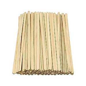 ForPro Professional Collection Premium Wood Applicators, Non-Sterile, Hair Removal Waxing, Petite, 4.5” L x .375” W, 500-Count