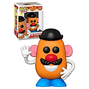 Funko Compatible with Retro Toys: Hasbro - Mr. Potato Head Pop! Vinyl Figure (Bundled with Compatible Pop Box Protector Case)